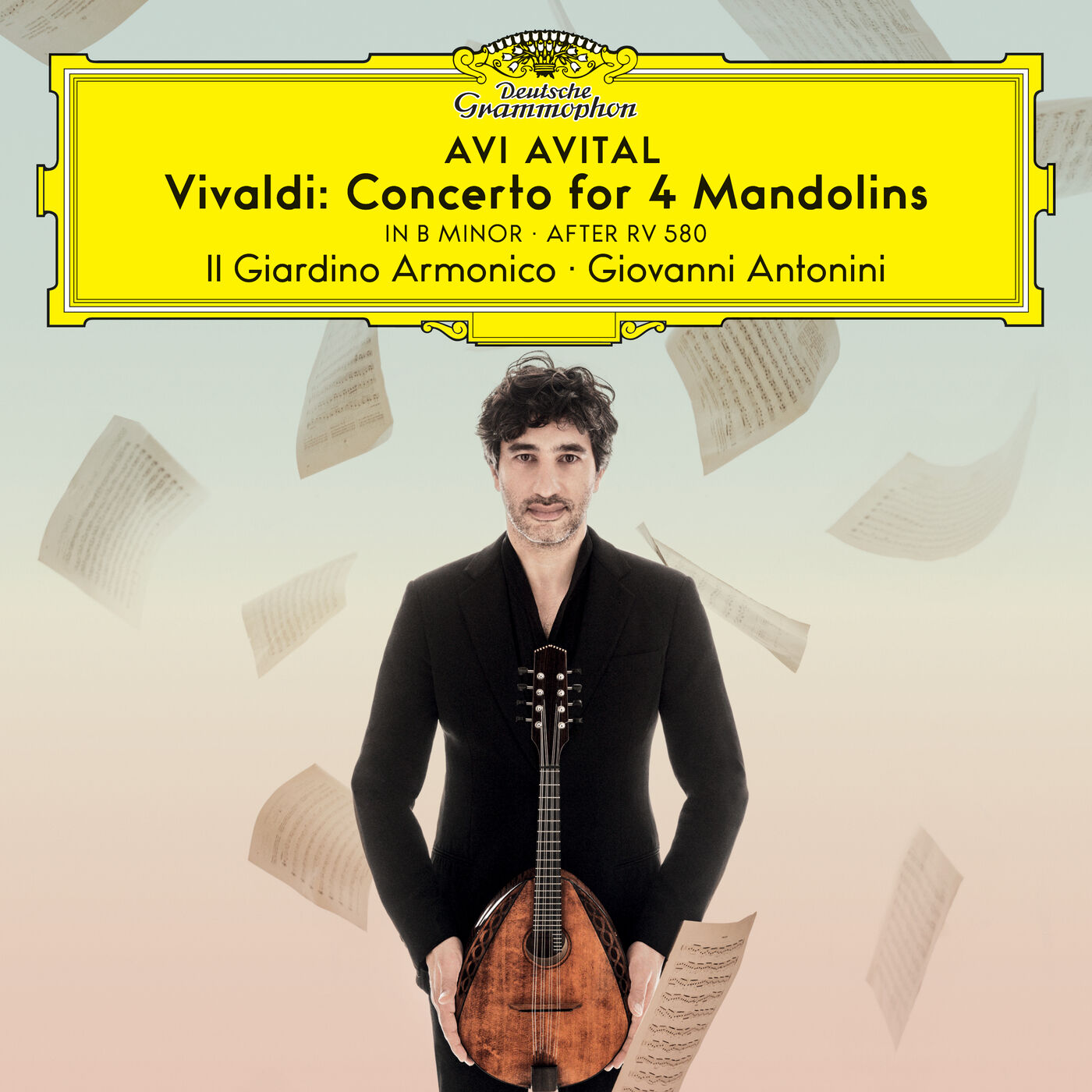 Avi Avital – Vivaldi： Concerto in B Minor, RV 580 (Adapt. for 4 Mandolins, Strings and Continuo ...