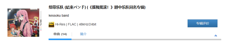 kessoku band – 纽带乐队 (結束バンド) (《孤独摇滚！》剧中乐队同名专辑)-OppsUpro音乐帝国